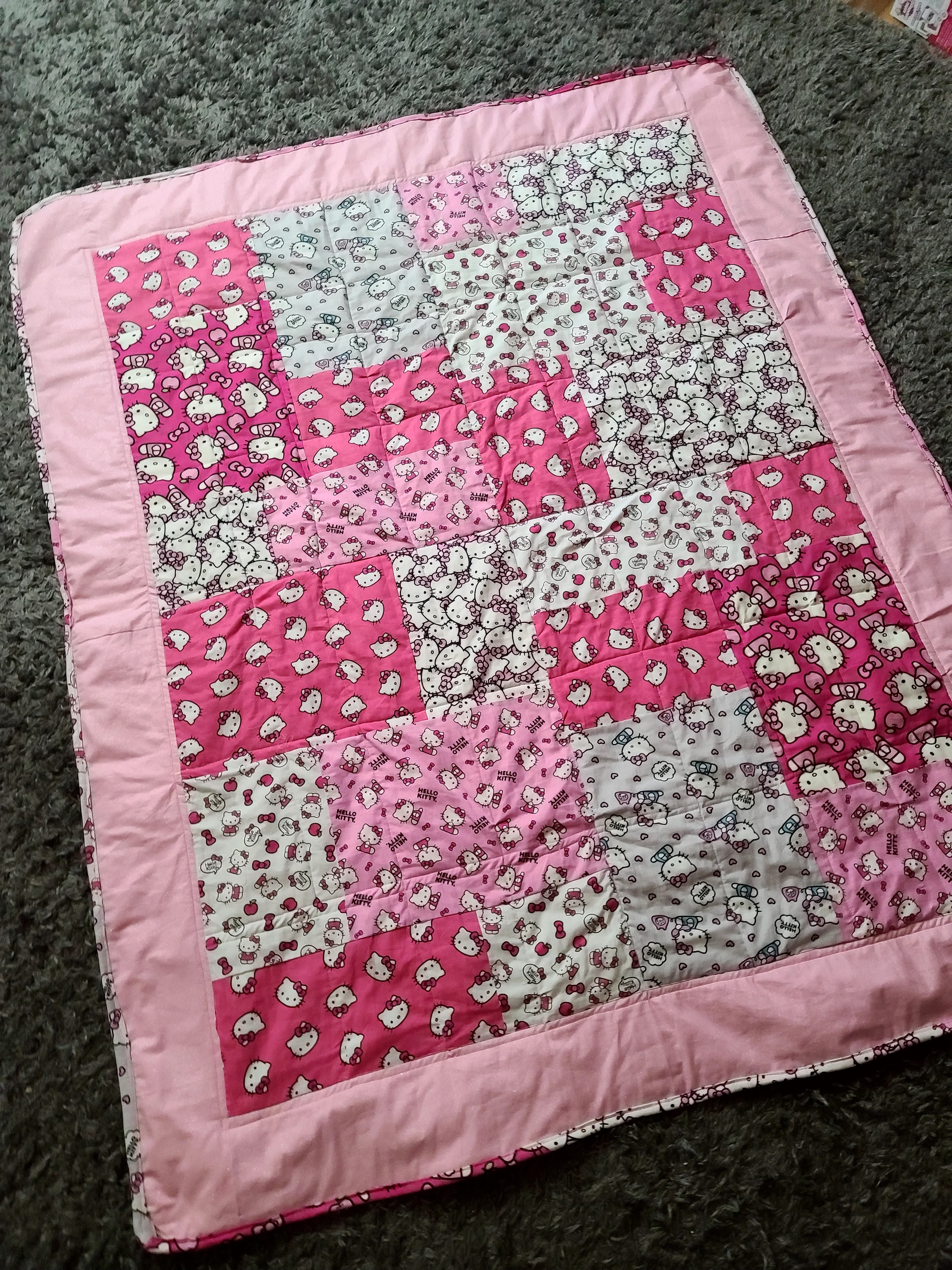 Quilt #1: “Hello Kitty” – A Journey to Create a Special Christmas Gift ...